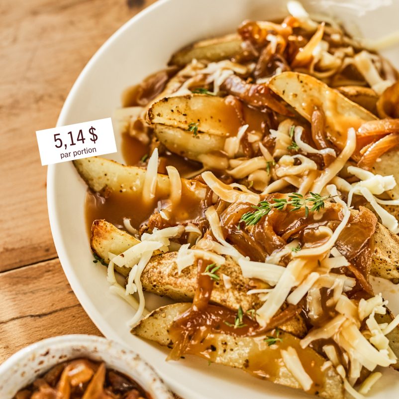 Poutine «soupe à l’oignon» - Épatante Patate! du Québec